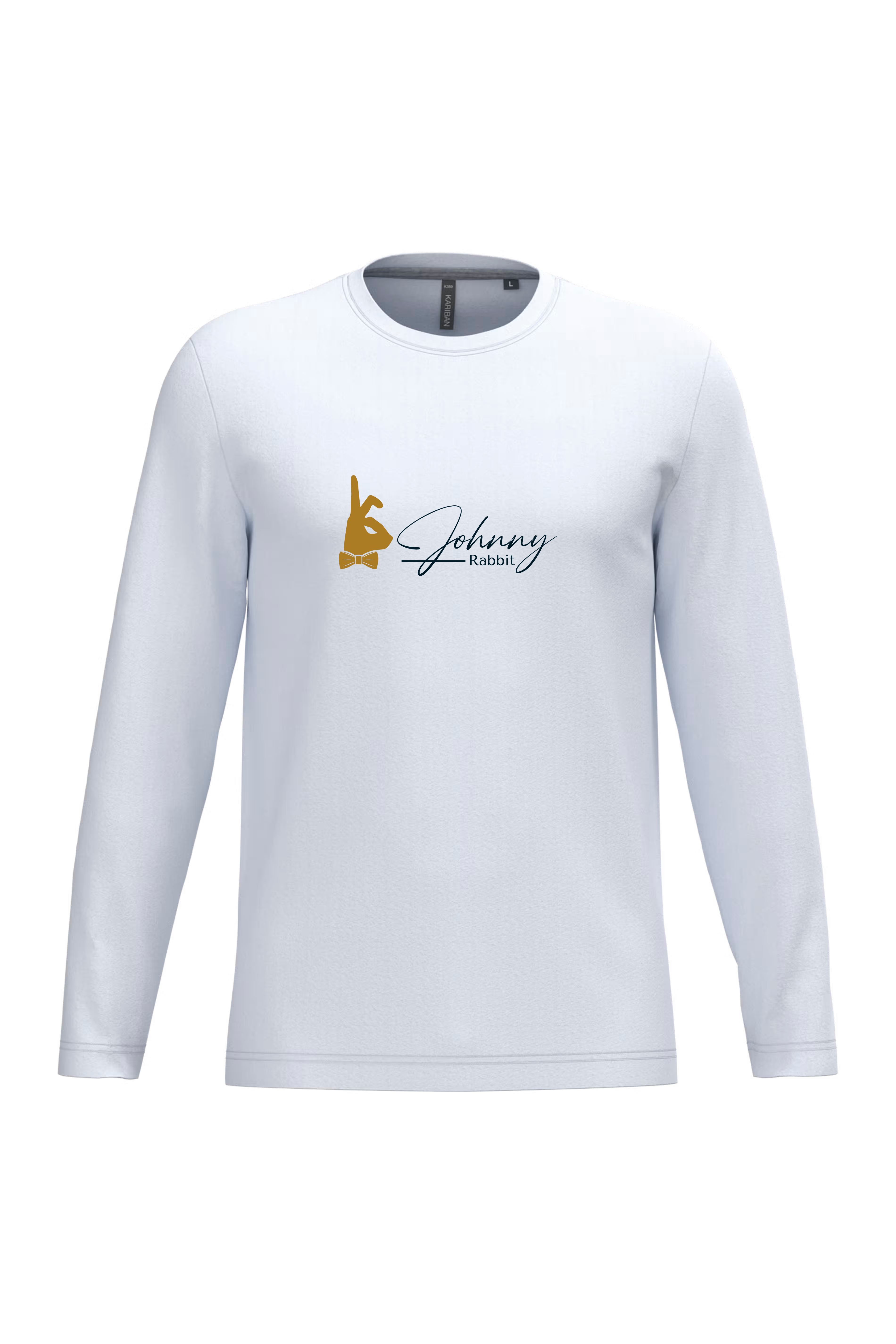 Johnny Rabbit Long Sleeve Arctic White Street Style